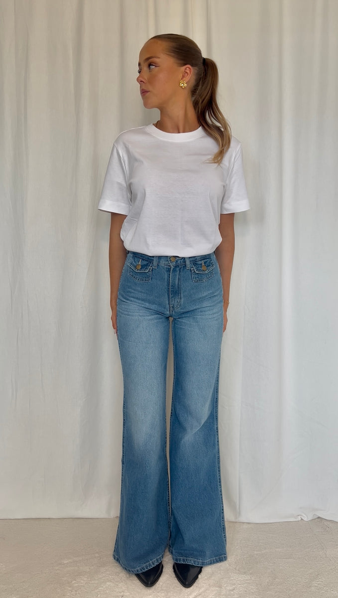 Lois Yoko Vintage Jeans - Lys Denim Med Sleng - Anti-fit Modell – DeAna